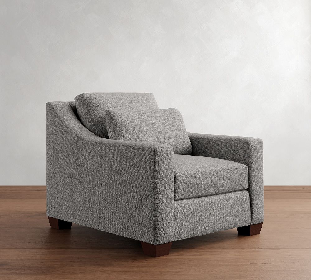 York Slope Arm Deep Seat Chair | Pottery Barn