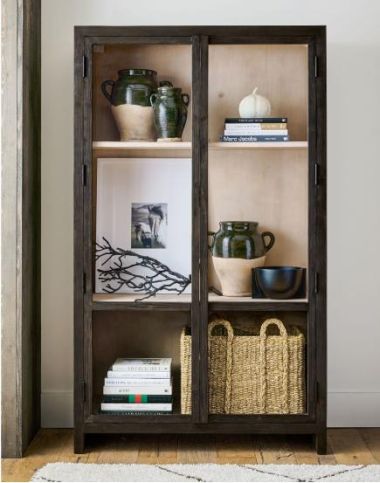 Pottery barn curio cabinet store