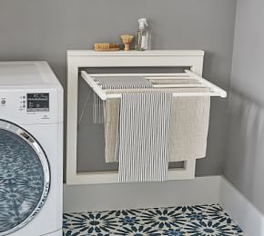 Aubrey Folding Drying Rack - Stylish & Practical | Pottery Barn