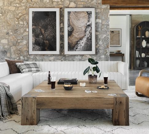Pottery barn large coffee table store