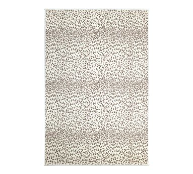 Custom Leya Leopard Wool Rug | Pottery Barn