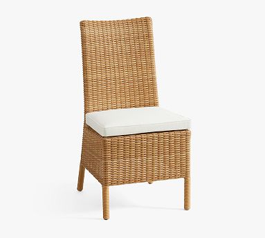 Torrey Outdoor Dining Side Chair Sandstone Pottery Barn