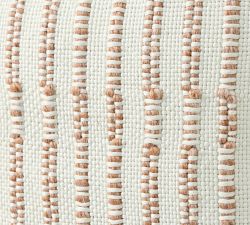 Reed All Over Striped Pillow | Pottery Barn