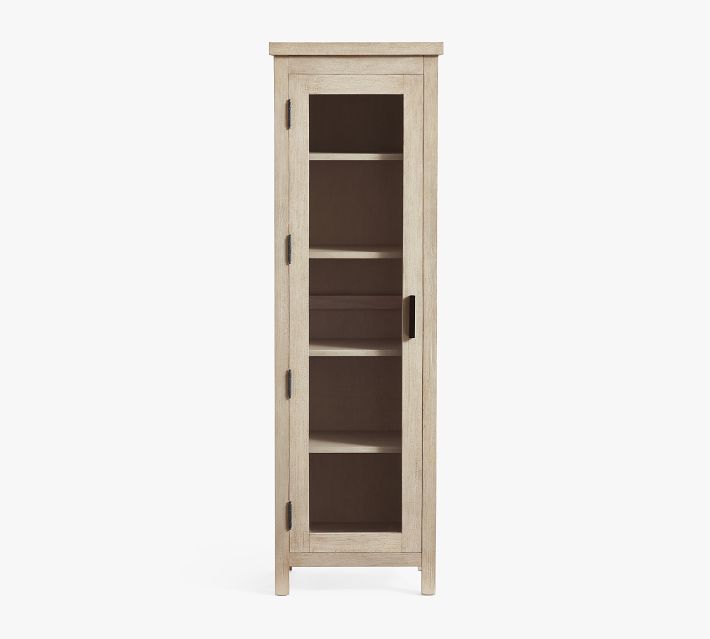 Tall reclaimed wood storage cabinet store