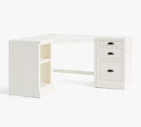 Pottery barn printer's corner desk store