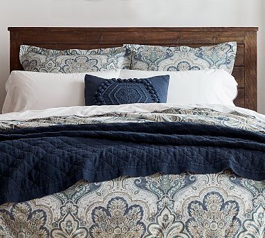 Pottery barn reclaimed wood bed store