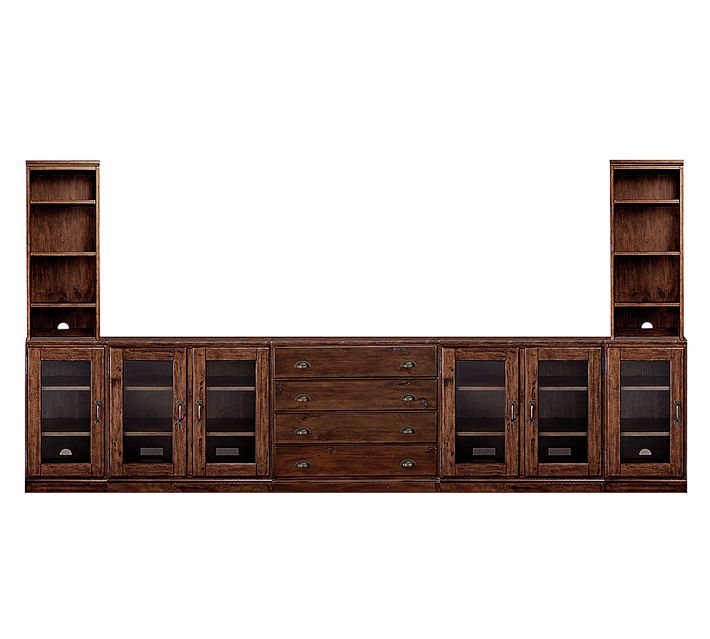 Pottery barn livingston entertainment center store