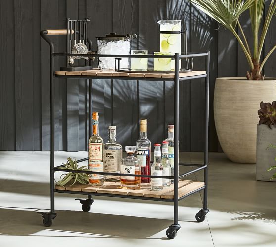Bar Carts & Cabinets - Elegant Home Bar Furniture | Pottery Barn