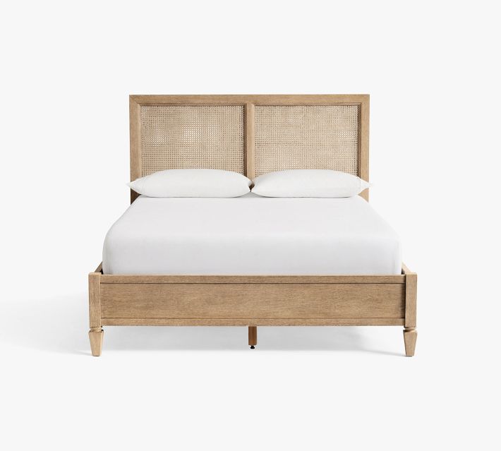 Pottery barn cane bed store