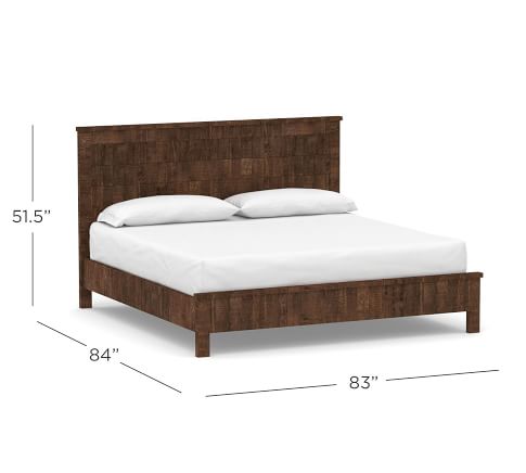 Paulsen Reclaimed Wood Bed Pottery Barn