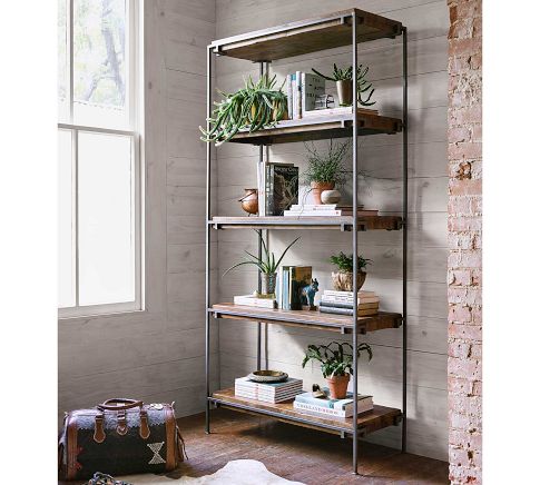 Barton Etagere Bookcase 39 Pottery Barn