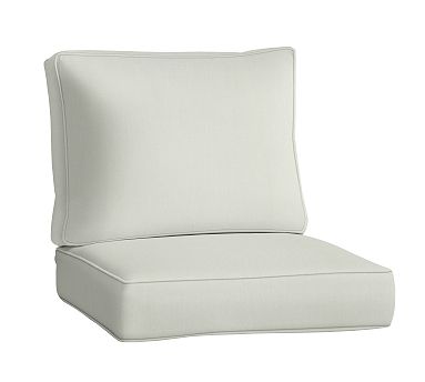 Universal Sunbrella Replacement Deep Lounge Seating Cushions Pottery Barn