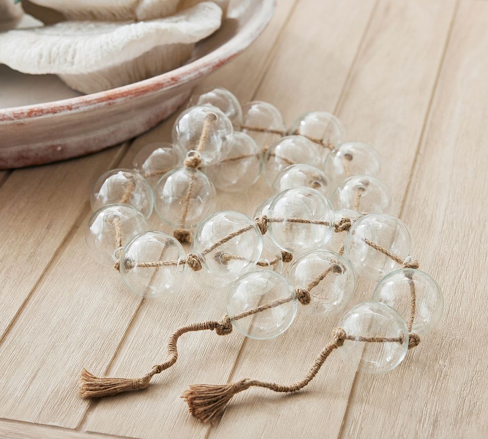 Blown Glass Beaded Rope | Pottery Barn