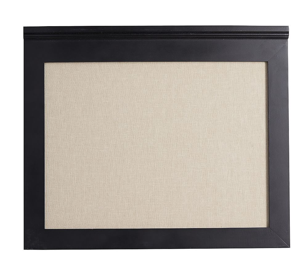 Aubrey Pinboard - Stylish Black Display Board | Pottery Barn