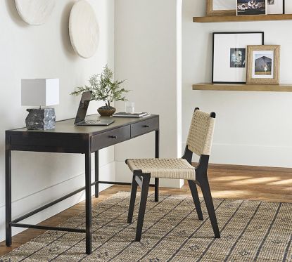 Flynn Metal Writing Desk Pottery Barn