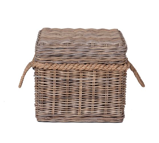 Rattan Storage Cube | Pottery Barn