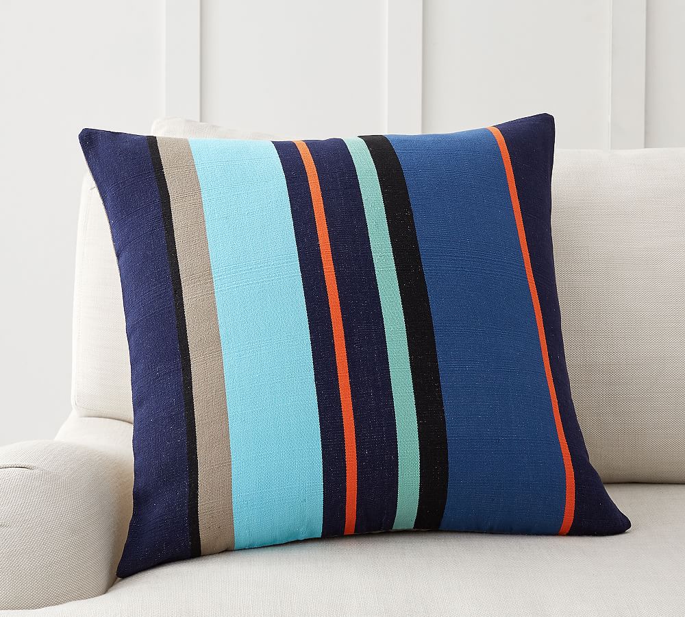 Radley Striped Pillow Cover | Pottery Barn