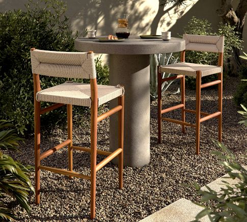 Pottery barn outdoor bar stools store