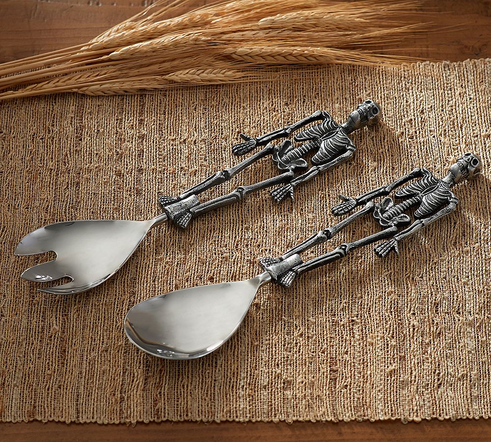 Skeleton Serving Utensils - Set of 2 | Pottery Barn
