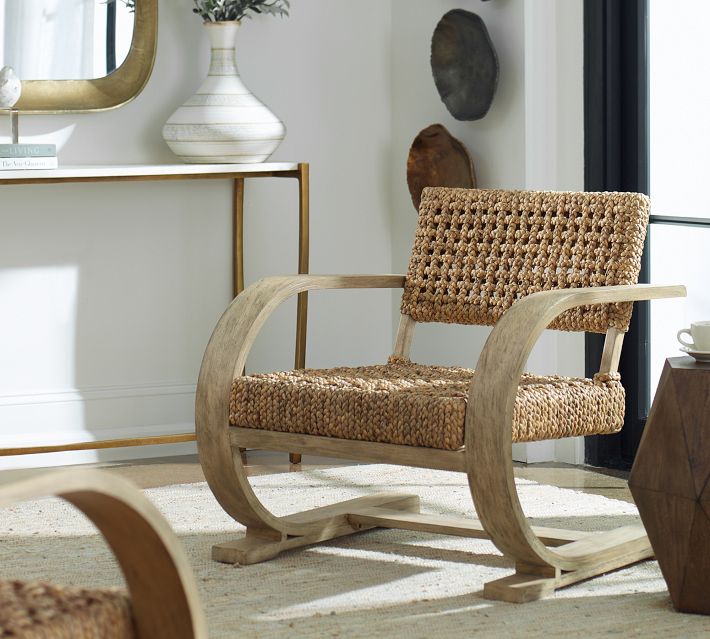 Pottery barn woven chair store