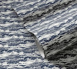 Water-Resistant Terralon Wavebreak Wallpaper | Pottery Barn