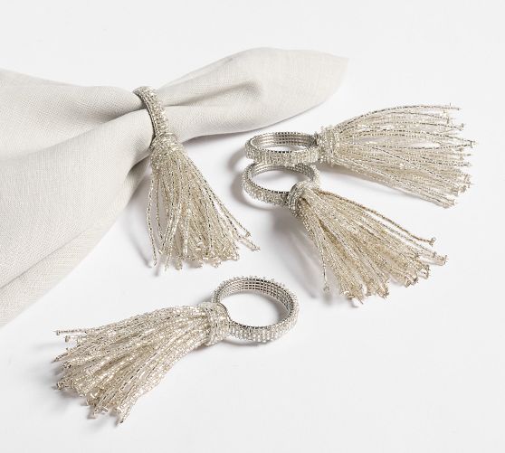 Elegant Napkin Rings & Place Card Holders | Pottery Barn