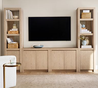 Newport Cabinet with Locker (114") | Pottery Barn