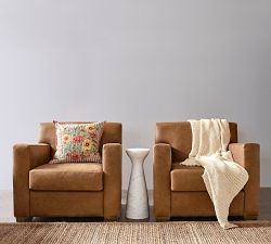 Ashby Leather Chair | Pottery Barn