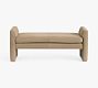 Max Leather Bench | Pottery Barn