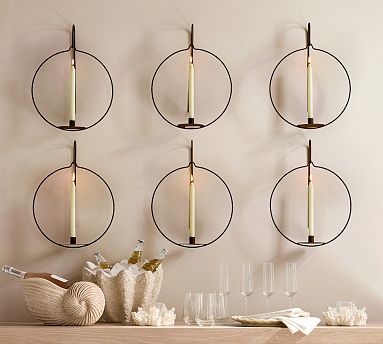 Alma Modern Candle Holder | Pottery Barn