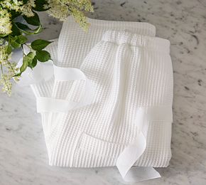 Waffle Weave Resort Spa Wrap Robe | Pottery Barn