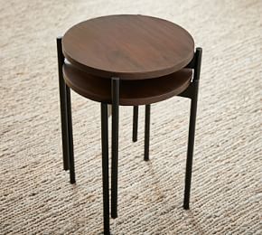 Warren Stacking Stool Set of 2 | Pottery Barn