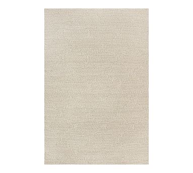 Diamond Hand-Tufted Wool Rug | Pottery Barn