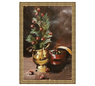 Holiday Still Life Framed Print | Pottery Barn