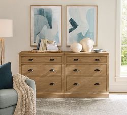 Blue Collage Framed Print | Pottery Barn