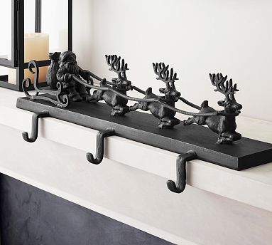 Multi Sleigh Stocking Holder | Pottery Barn