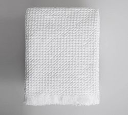 Payce Organic Belgian Waffle Hand Towel, Set of 2 | Pottery Barn