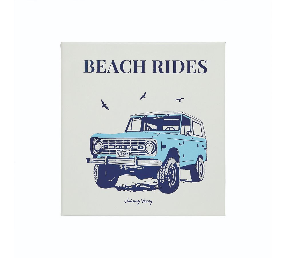 Leather Beach Rides Book | Pottery Barn