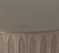 Colorado Round Concrete Coffee Table | Pottery Barn