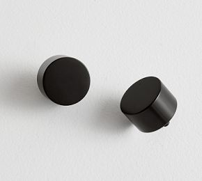 Standard Modern Hardware Endcap Finial - Set of 2 | Pottery Barn