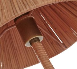 Dayna Rattan Sconce (11") | Pottery Barn