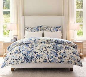 Nola Songbird Duvet Cover - Elegant Bedding | Pottery Barn