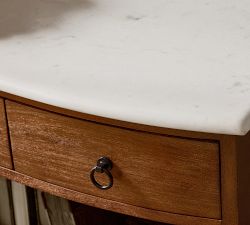 Scarlett Marble Console Table (48") | Pottery Barn