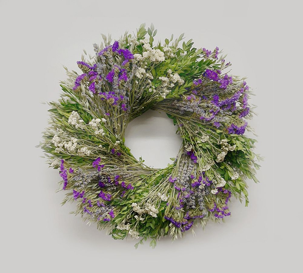 Dried Lavender Dream Wreath | Pottery Barn