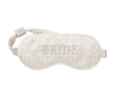 Slip Pure Silk Bridal/Wedding Sleep Mask | Pottery Barn
