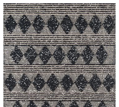 Open Box: Albion Handwoven Wool Rug, 6' x 9' - Charcoal | Pottery Barn