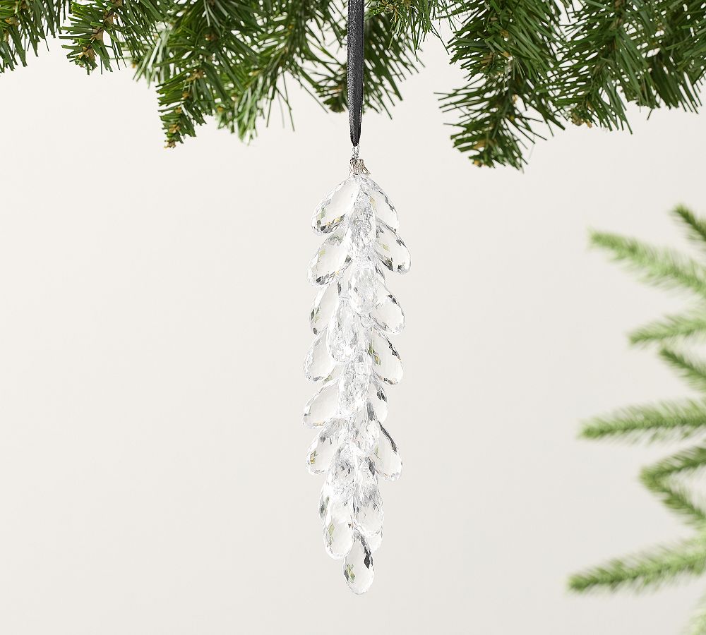 Crystal Drops Ornament | Pottery Barn