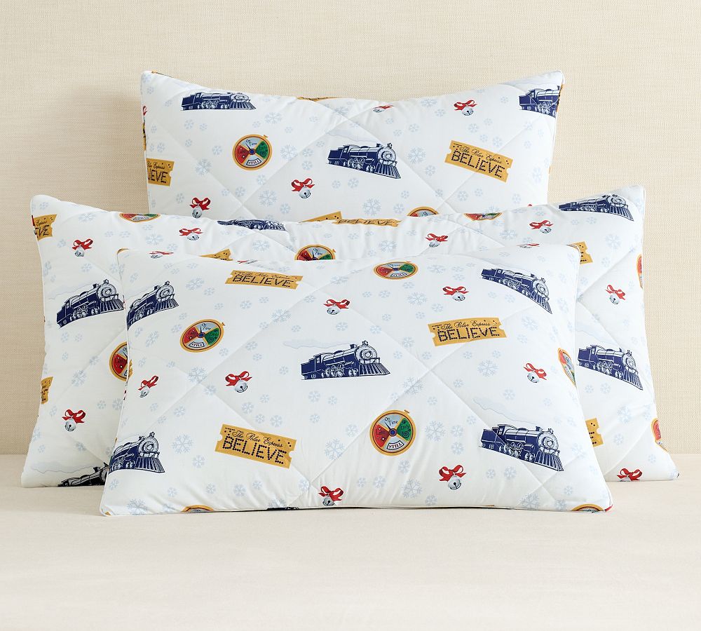 The Polar Express™ Comforter Sham | Pottery Barn