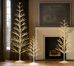 Lit Twinkling Twig Tree | Pottery Barn