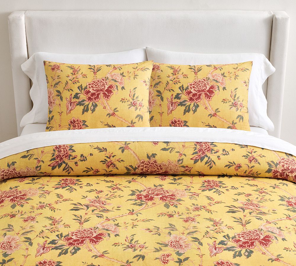 Renee Reversible Duvet Cover | Pottery Barn